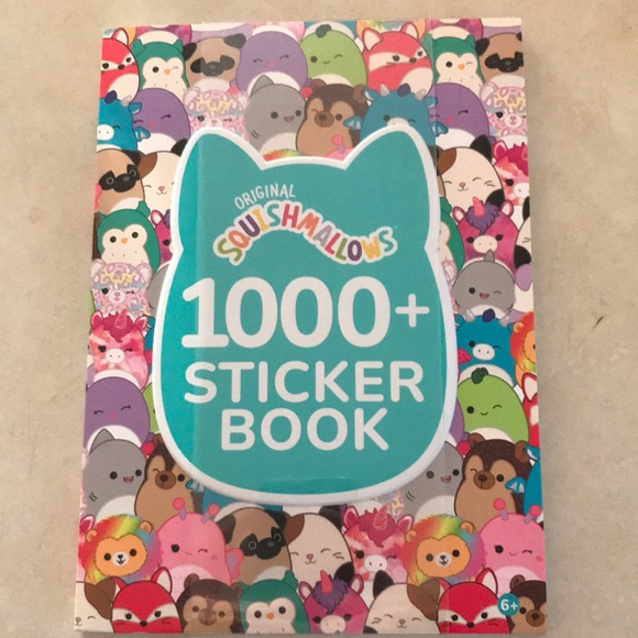 Squishmallows | Other | Squishmallow Sticker Book | Poshmark